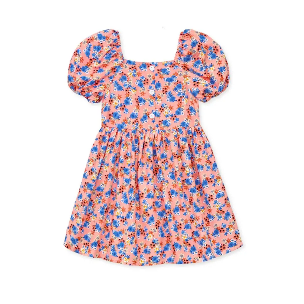 Puff Sleeve Floral Dress – Stella Violet